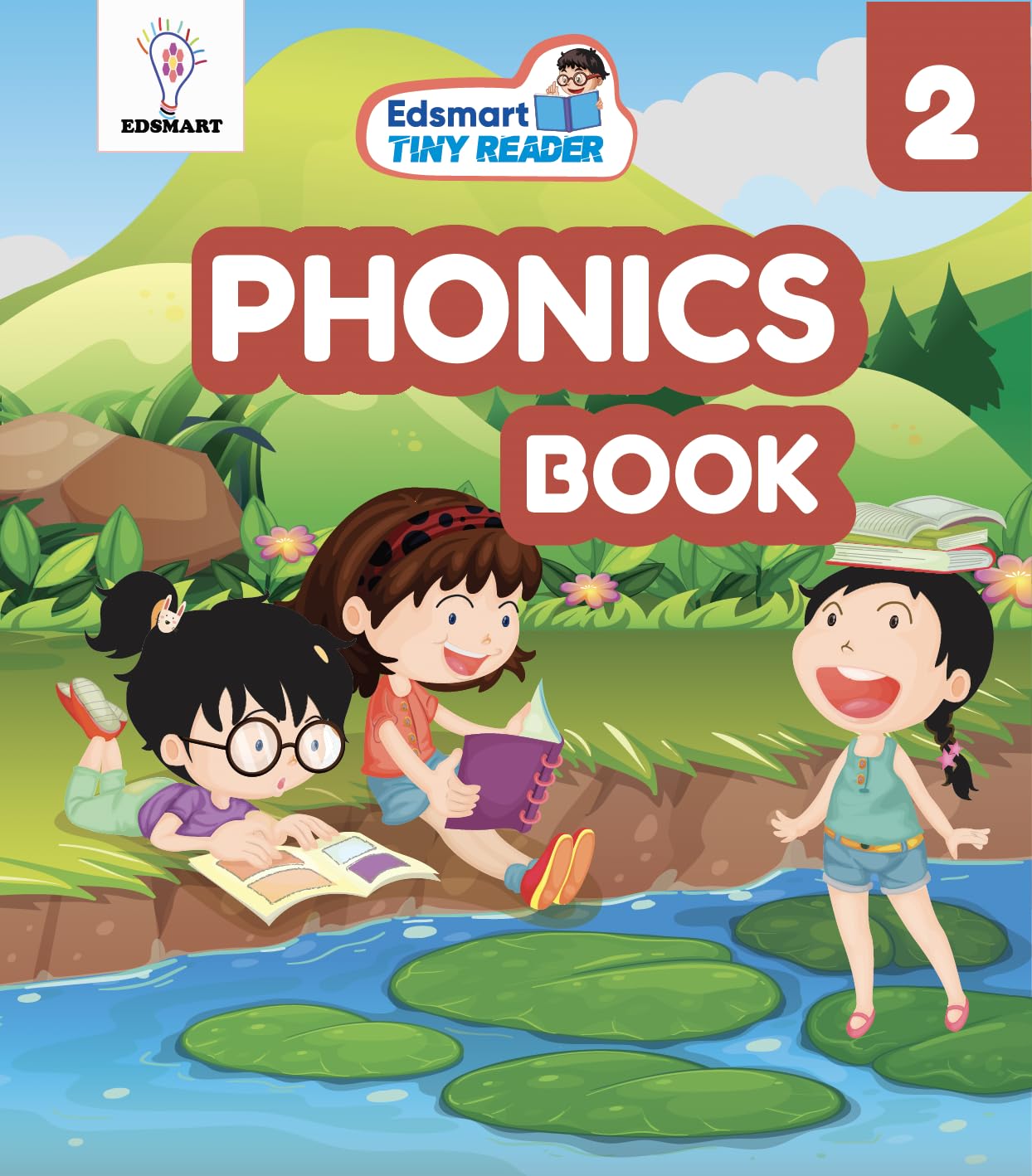 Edsmart Tiny Reader English phonics book, phonics reader level 2, Vowel ...