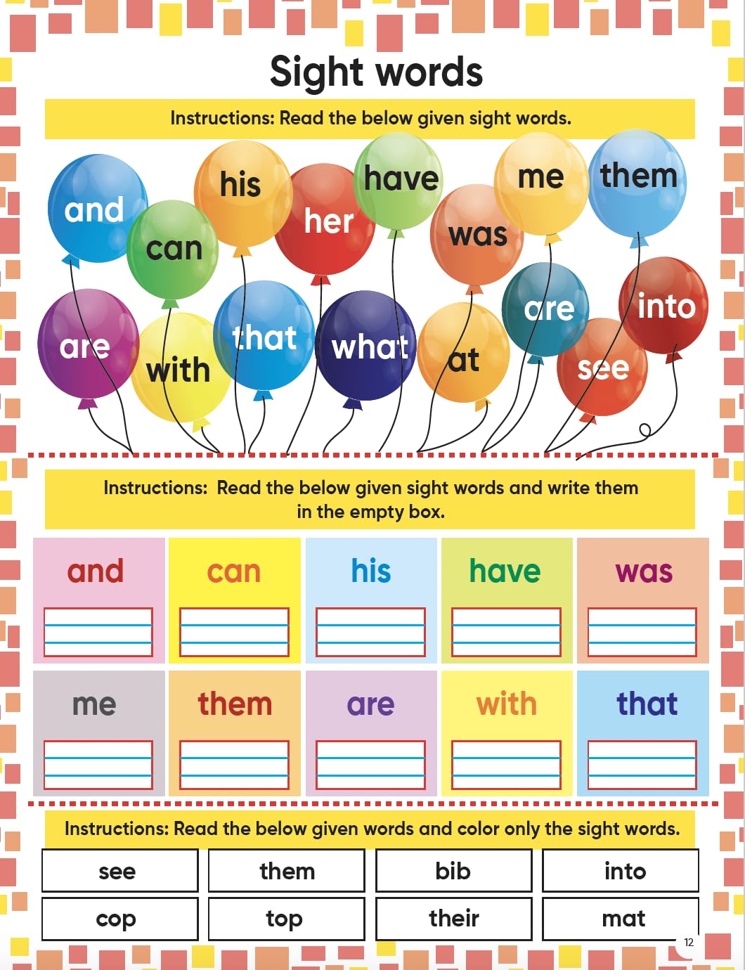 Edsmart Tiny Reader Phonics book 3, teaches short & long Vowel sounds ...