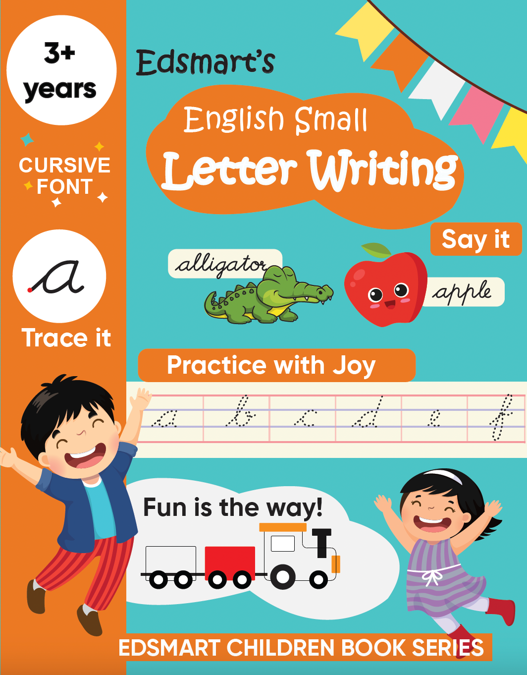 Edsmart English Small letter cursive Writing Book for Children Age 3 ...