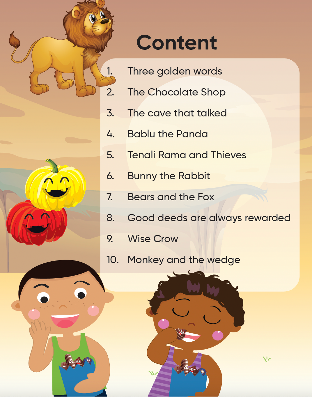 Edsmart Children Story Book 6 for 3-6 years old [32 pages], 10 kids ...
