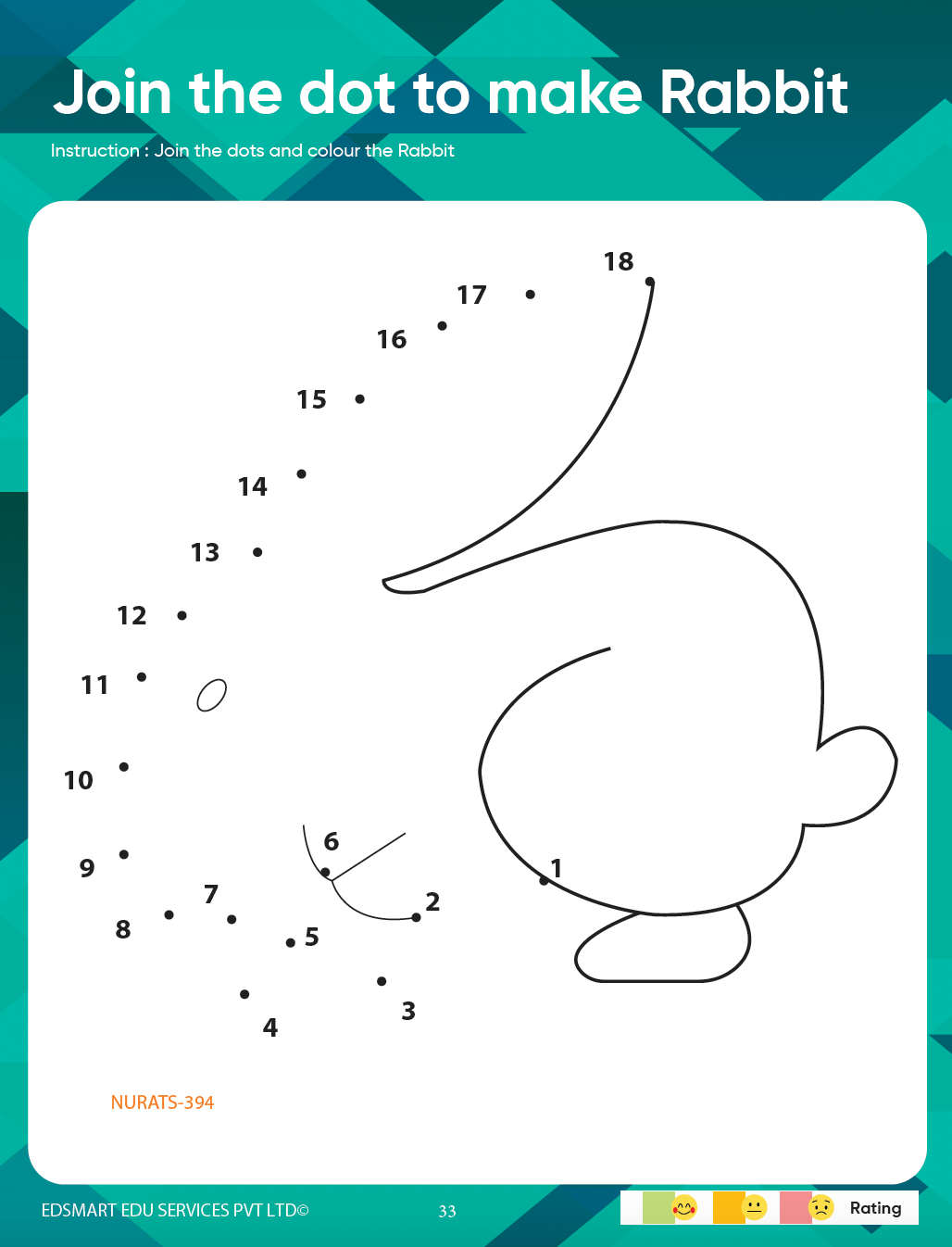 Edsmart Nursery Activity Book 5 for Kids in English | 3 to 5 years old ...