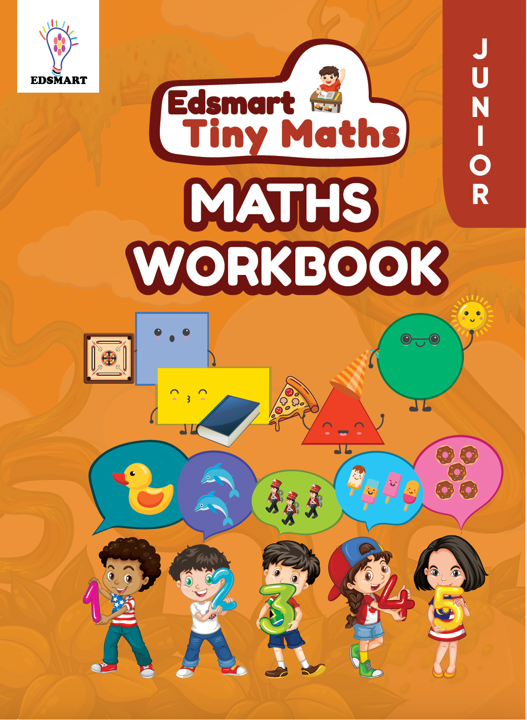 Edsmart Tiny Maths- Junior KG Maths Book - Kids Activity 4+ Years ...