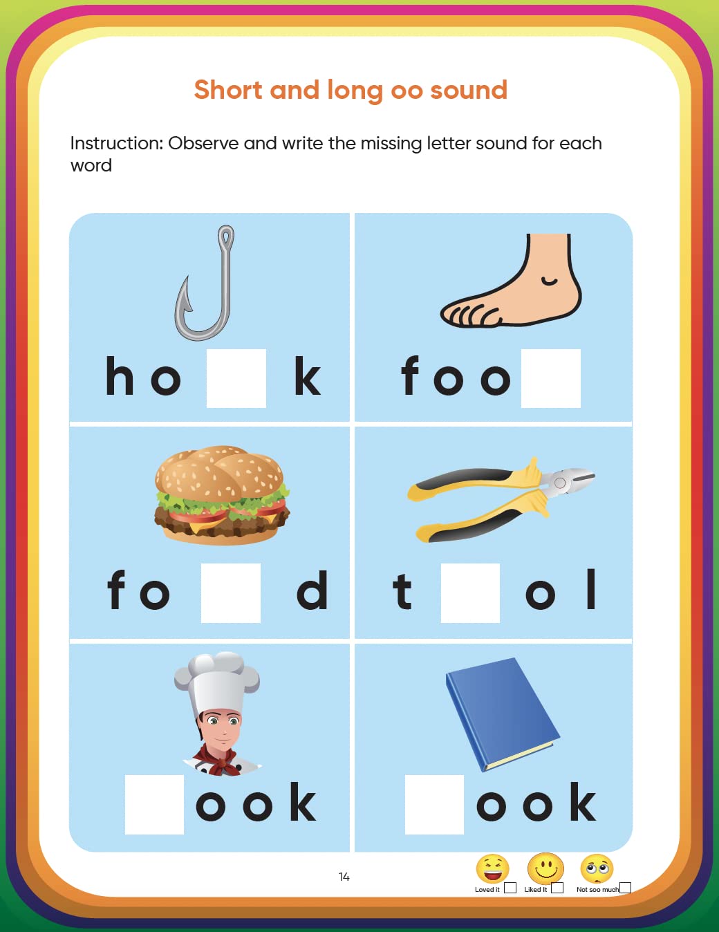 2 Combo Book set for Phonics book and Edsmart Word / Sentence Writing ...