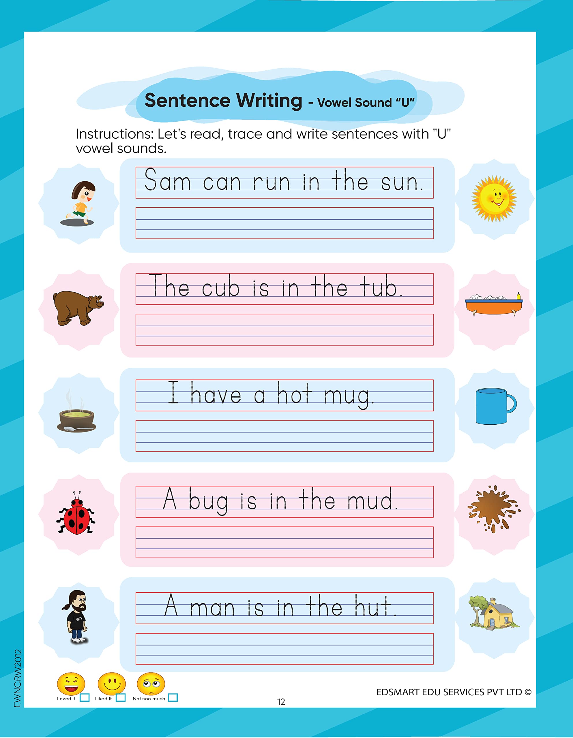 2 Combo Book set for Phonics book and Edsmart Word / Sentence Writing ...