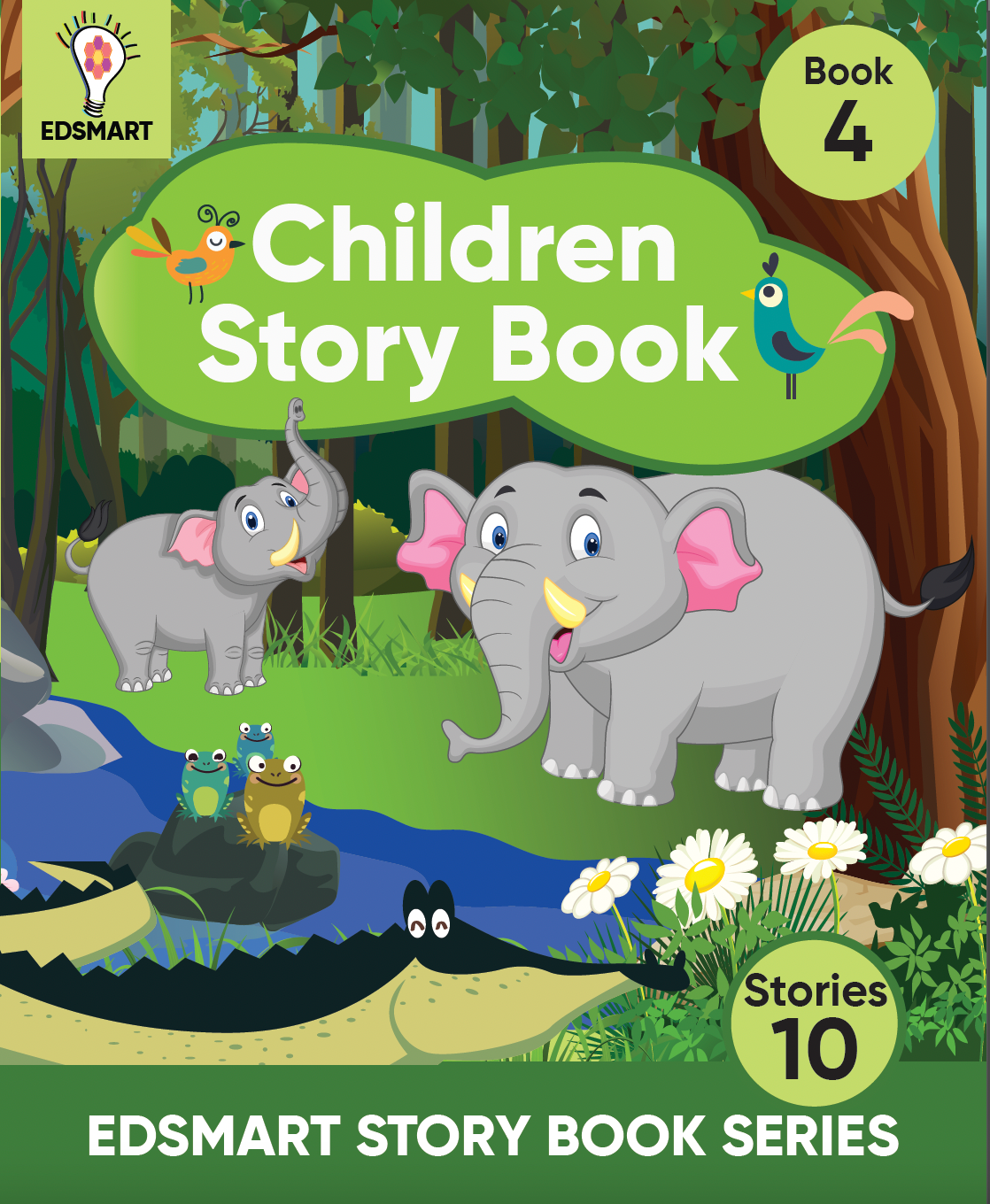 Edsmart Children Story Book 5 for 2-6 years old, 20 kids stories on ...
