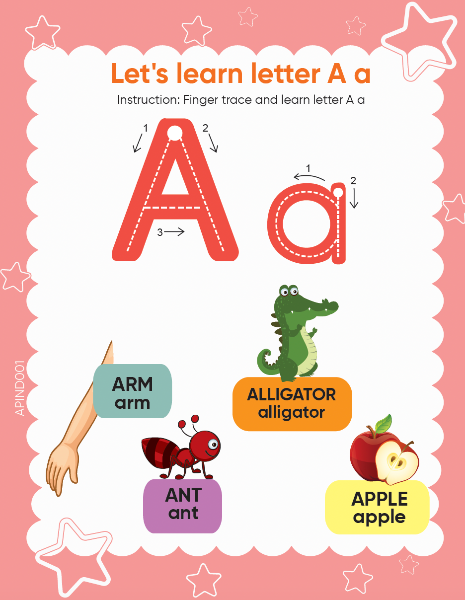 My First Picture Books for Kids - Alphabet ABC picture book and Numbers 123